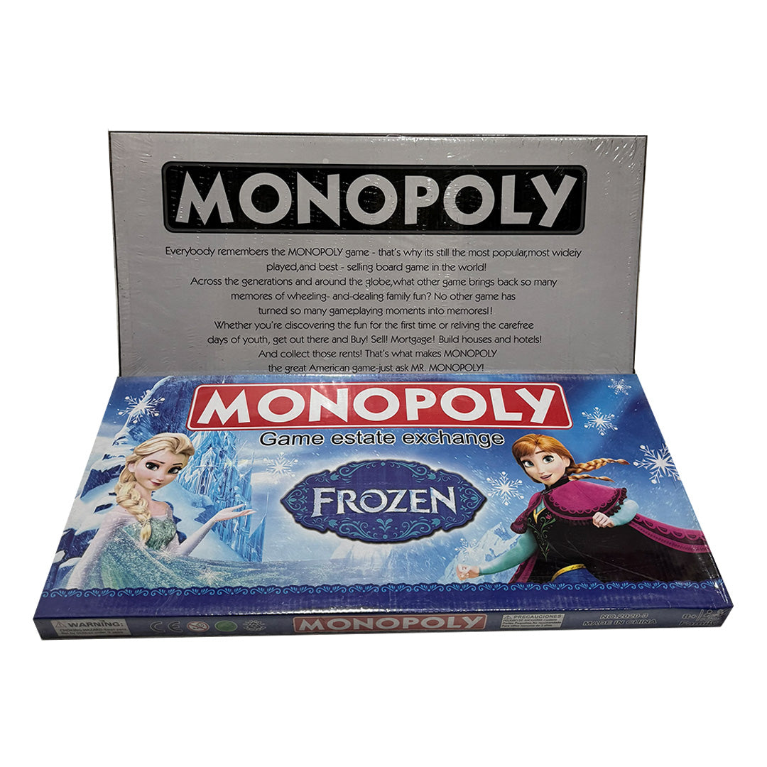 Monopoly Frozen Edition – Disney Frozen Family Board Game | Elsa & Ann ...